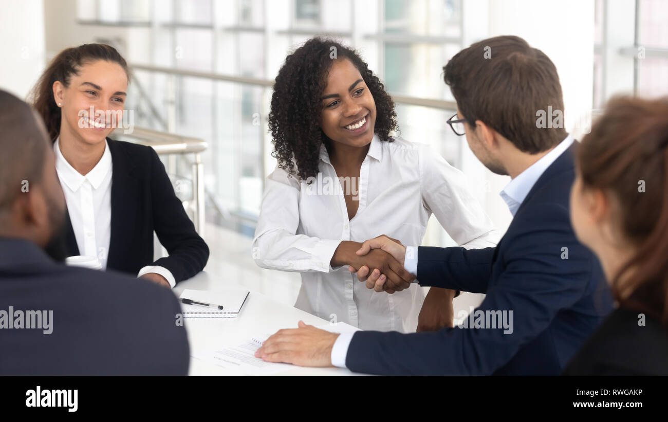 Multicultural collaboration hi-res stock photography and images - Alamy