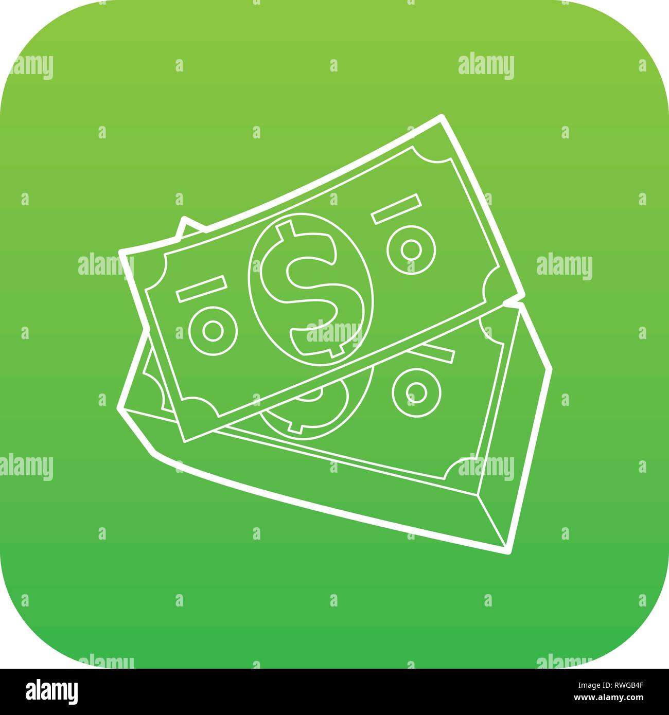 Us one hundred dollar bills Stock Vector Images - Alamy