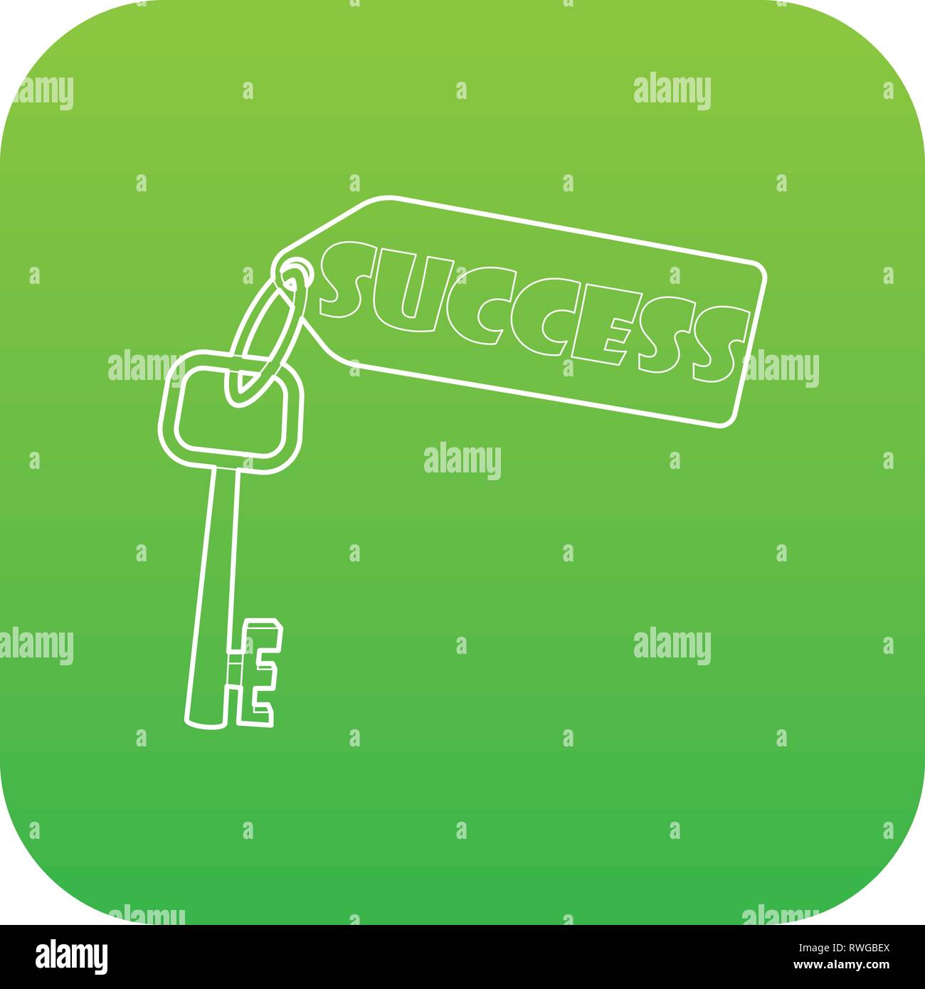 Green old metal door Stock Vector Images - Alamy