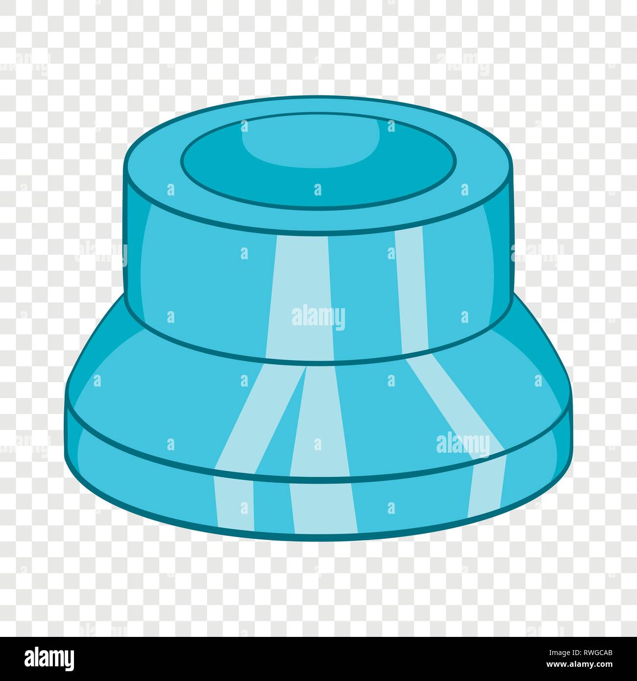 Transparent plastic cap icon, cartoon style Stock Vector Image & Art ...