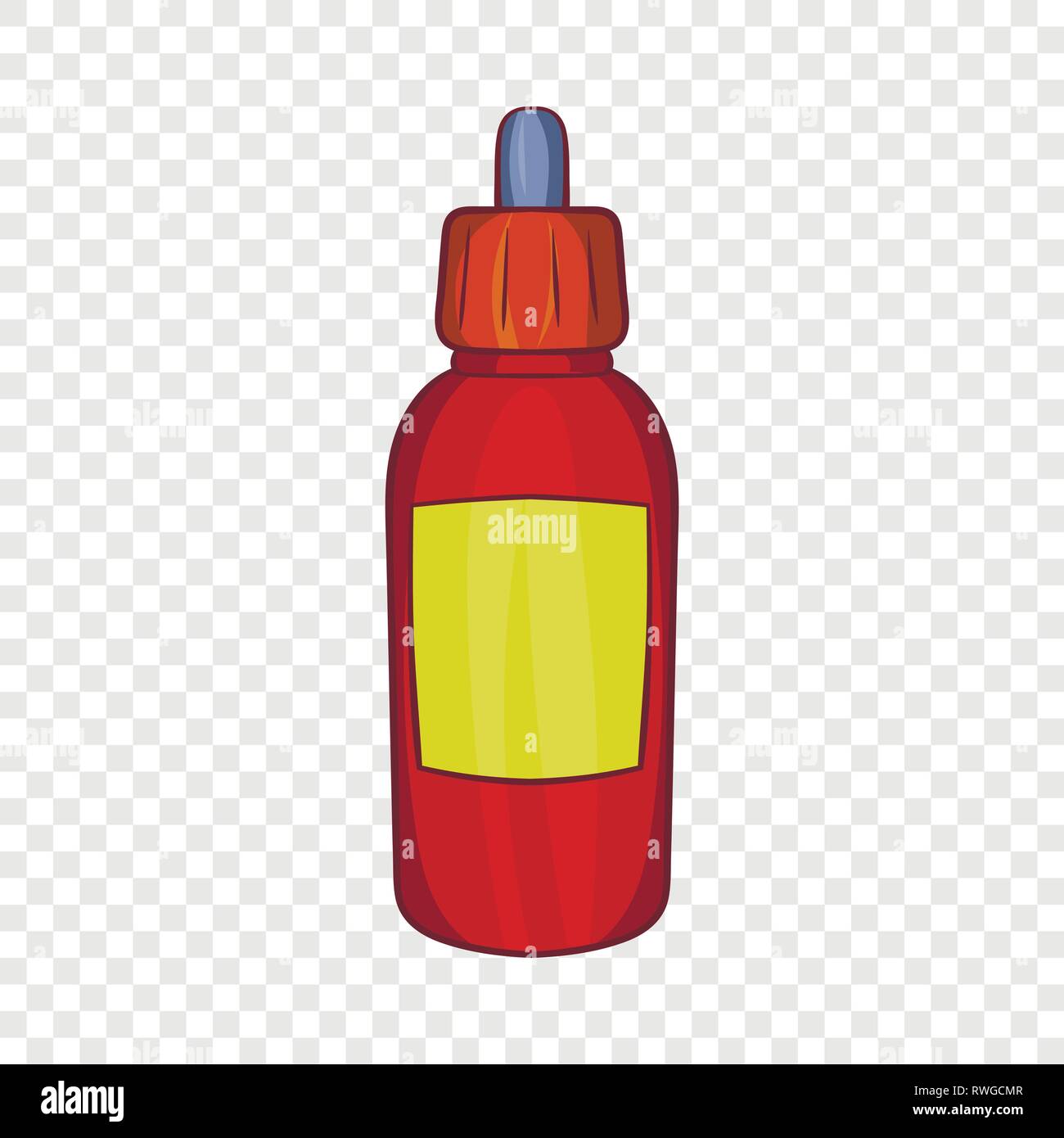 Refill bottle with pipette icon, cartoon style Stock Vector Image & Art ...