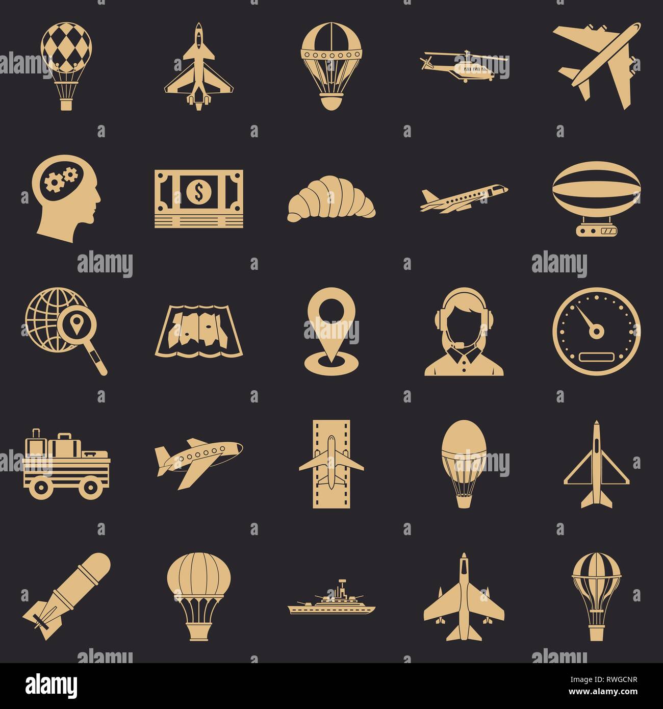 Airline ticket machine Stock Vector Images - Alamy