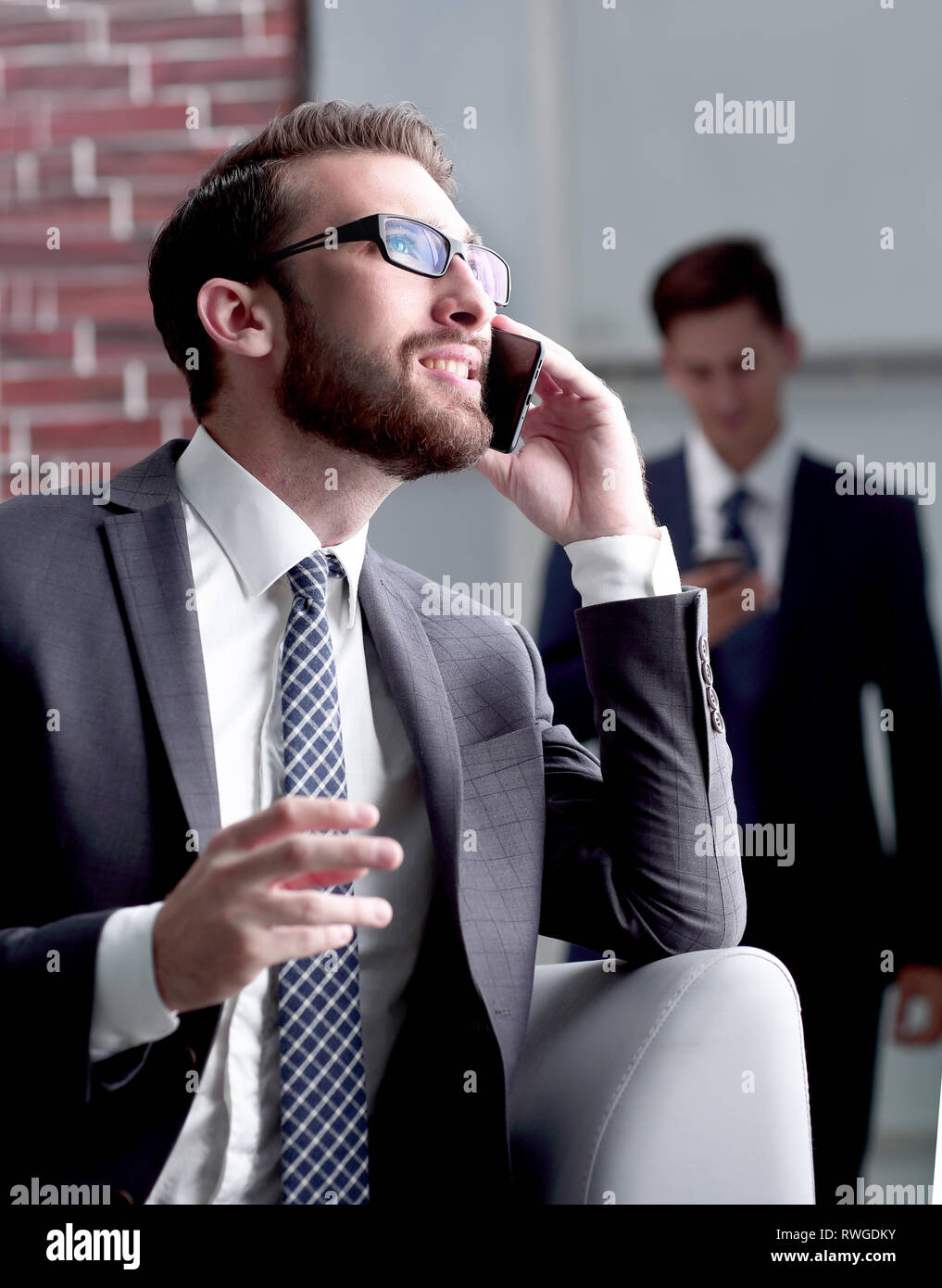 Assertive businessman in meeting hi-res stock photography and images ...