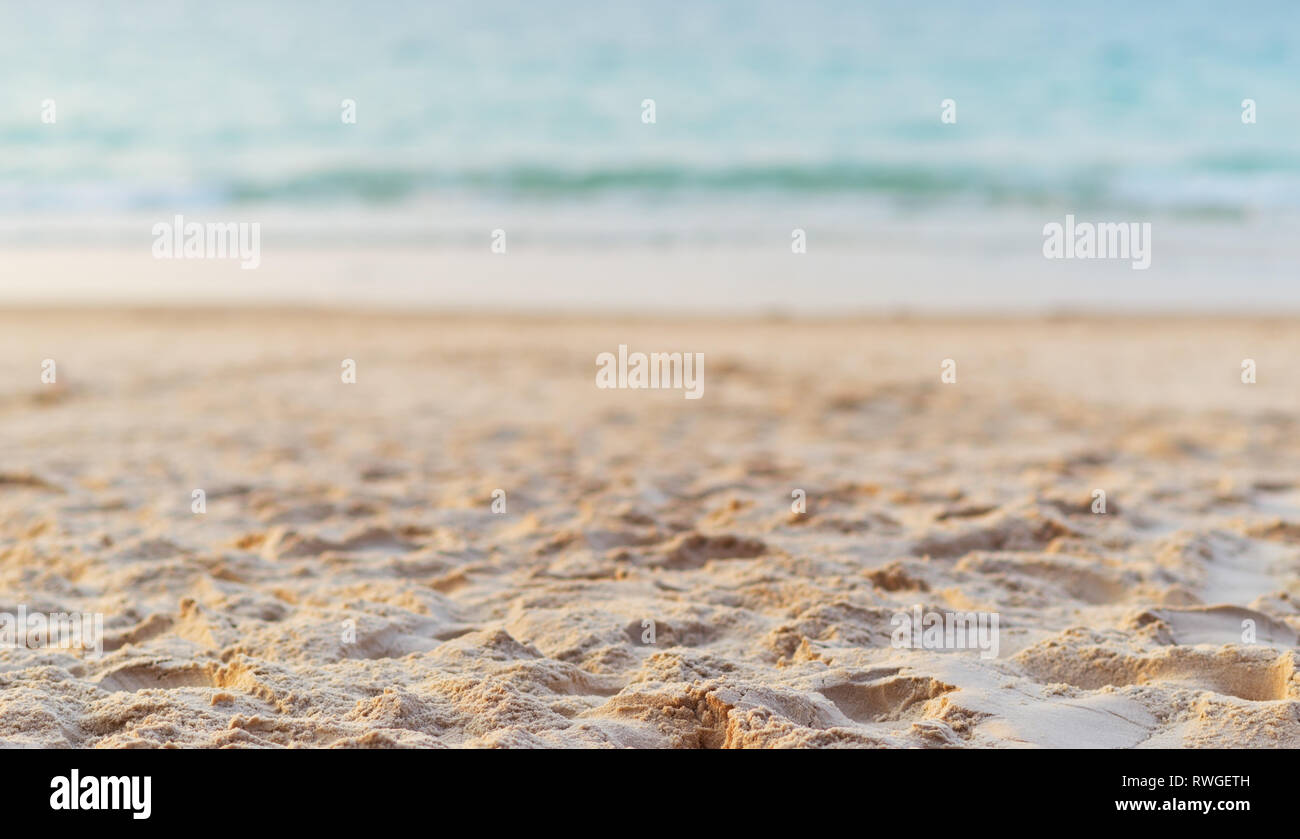 Beautiful sand beach Stock Photo - Alamy