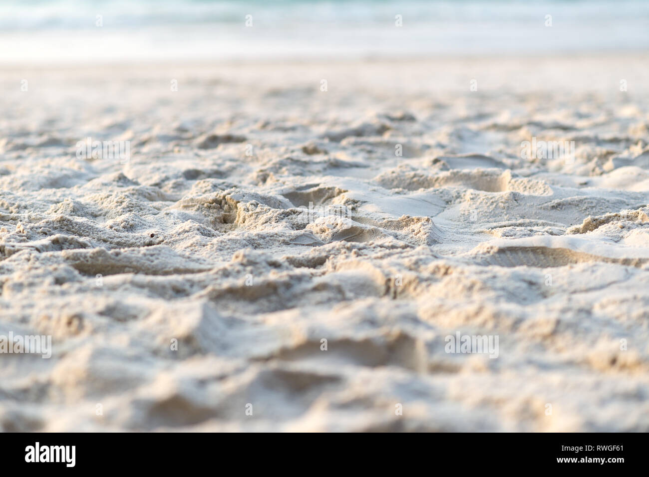 Beautiful sand beach Stock Photo - Alamy