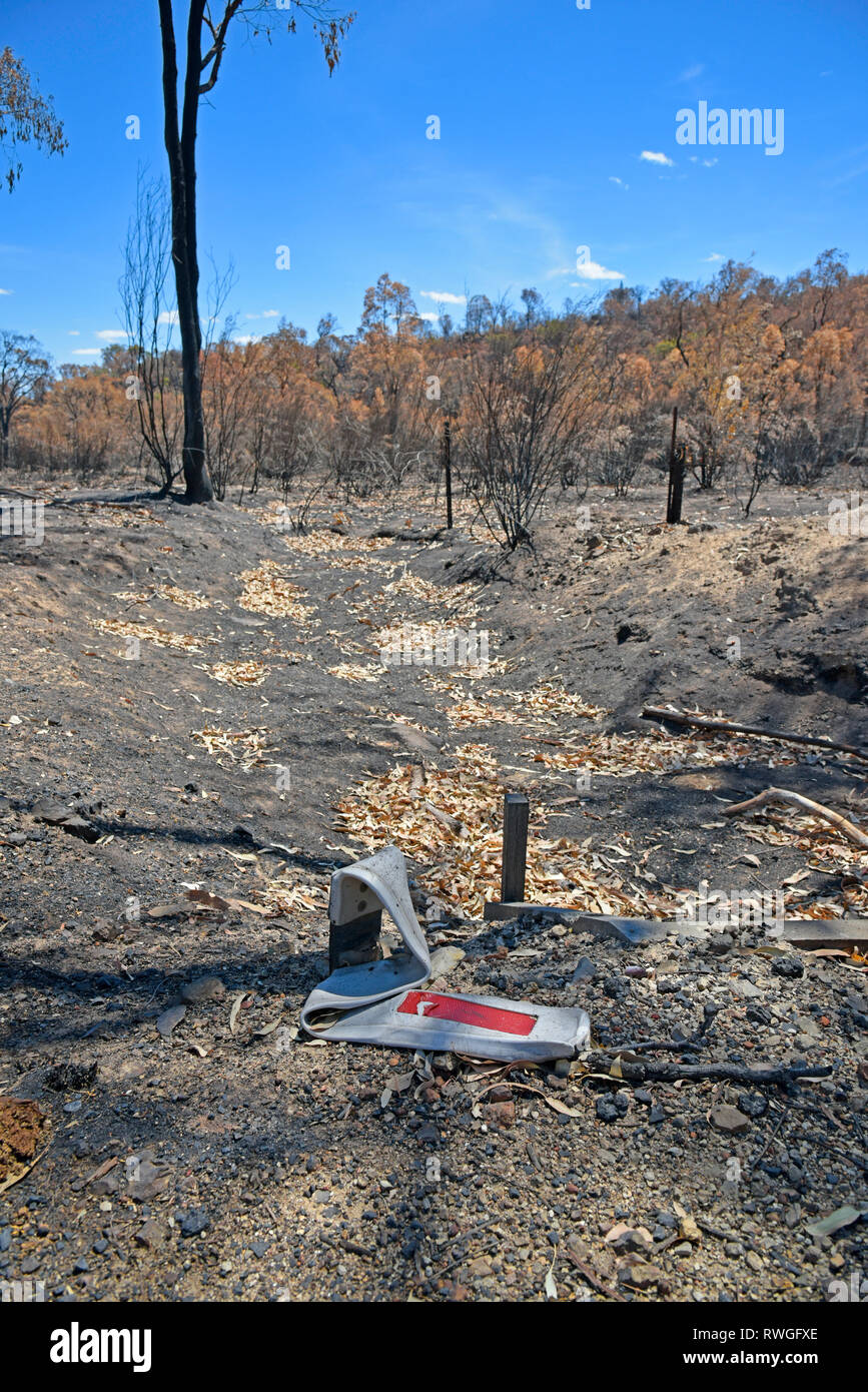Roadside fire damage hi-res stock photography and images - Alamy