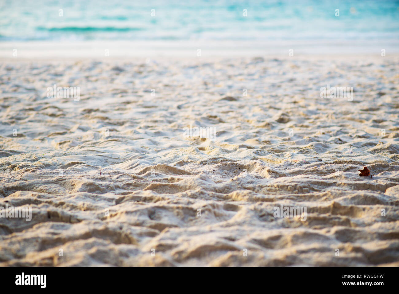 Beautiful sand beach Stock Photo - Alamy
