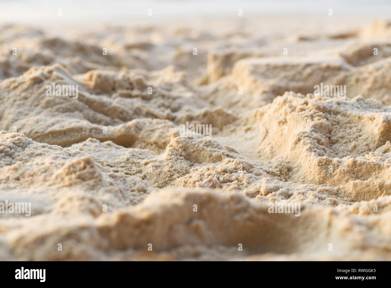 Beautiful sand beach Stock Photo - Alamy