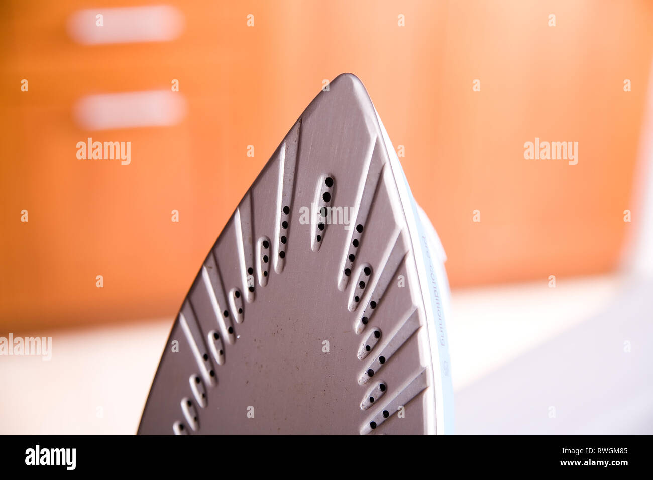 steel and hot surface of modern iron Stock Photo - Alamy