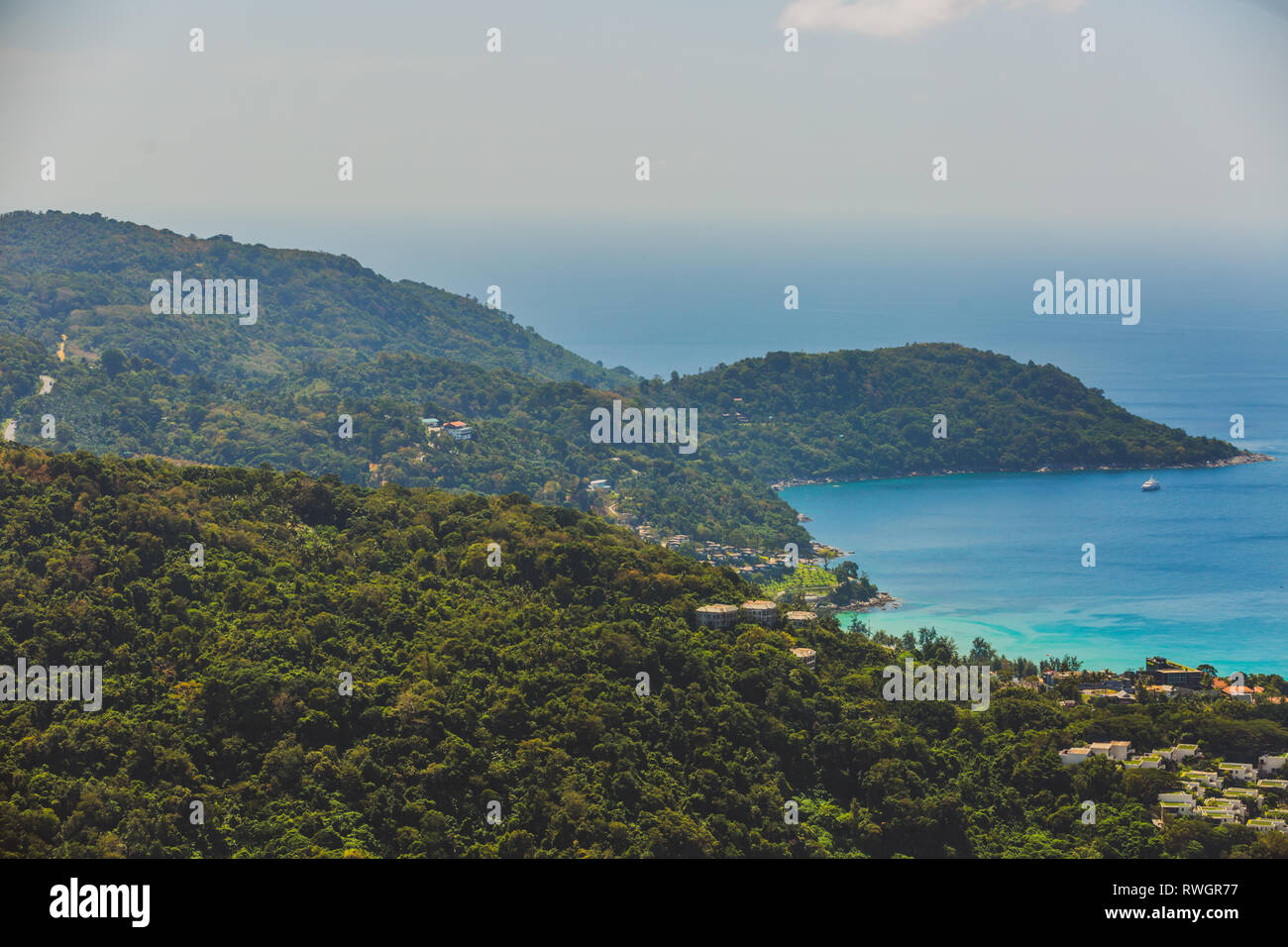 Phuket View from Big Buddha Stock Photo - Alamy