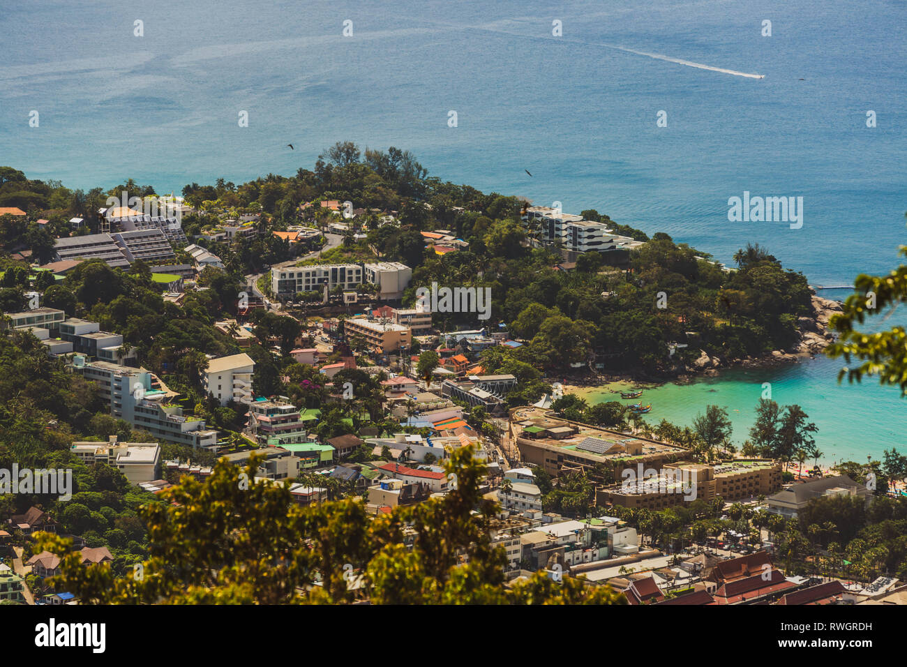 Phuket View from Big Buddha Stock Photo - Alamy