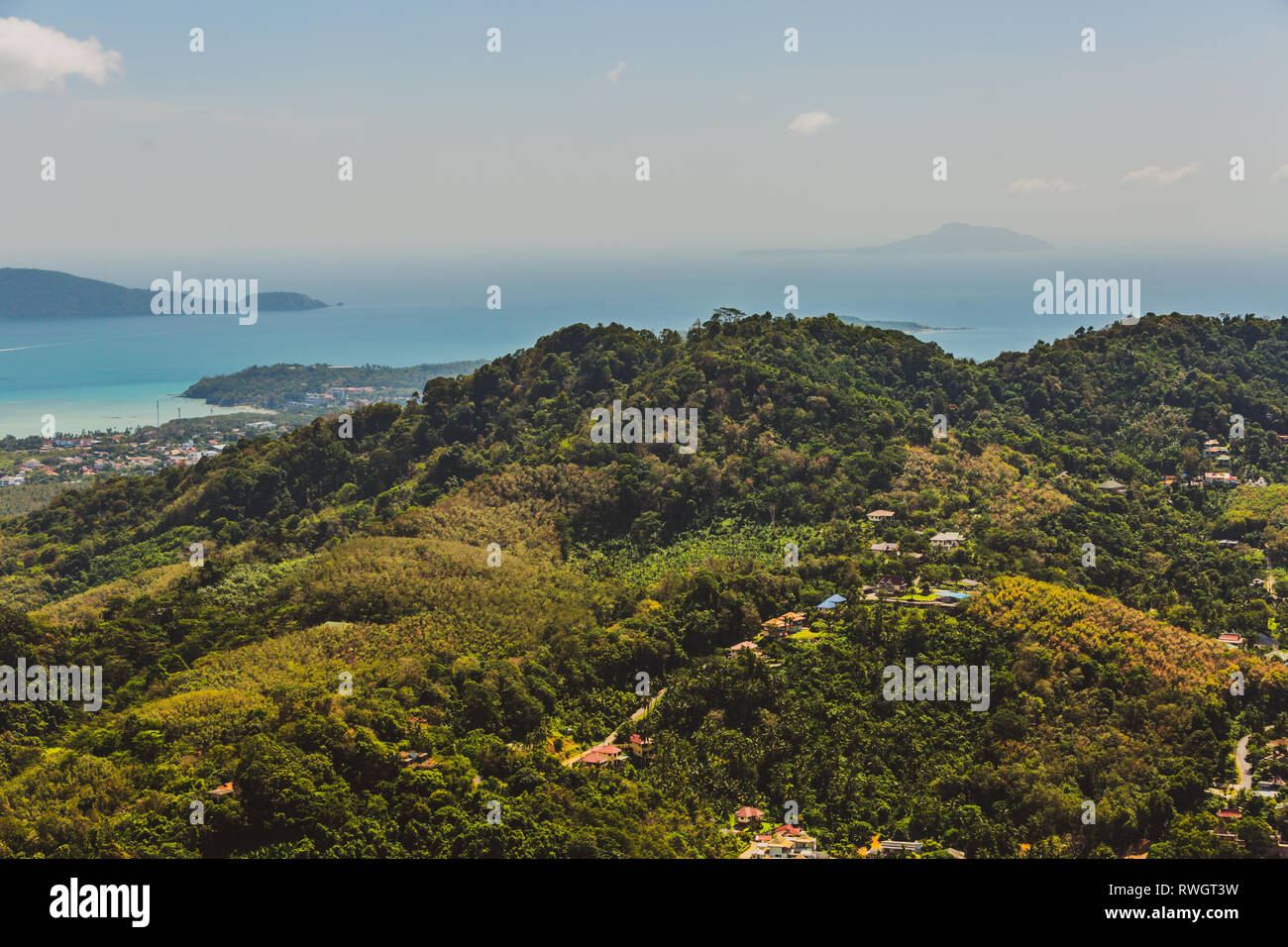 Phuket View from Big Buddha Stock Photo - Alamy