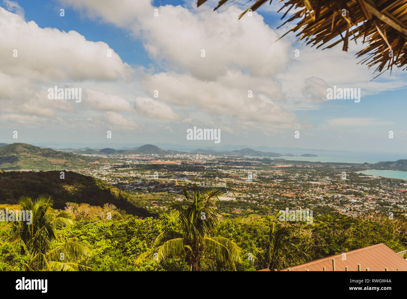 Phuket View from Big Buddha Stock Photo - Alamy