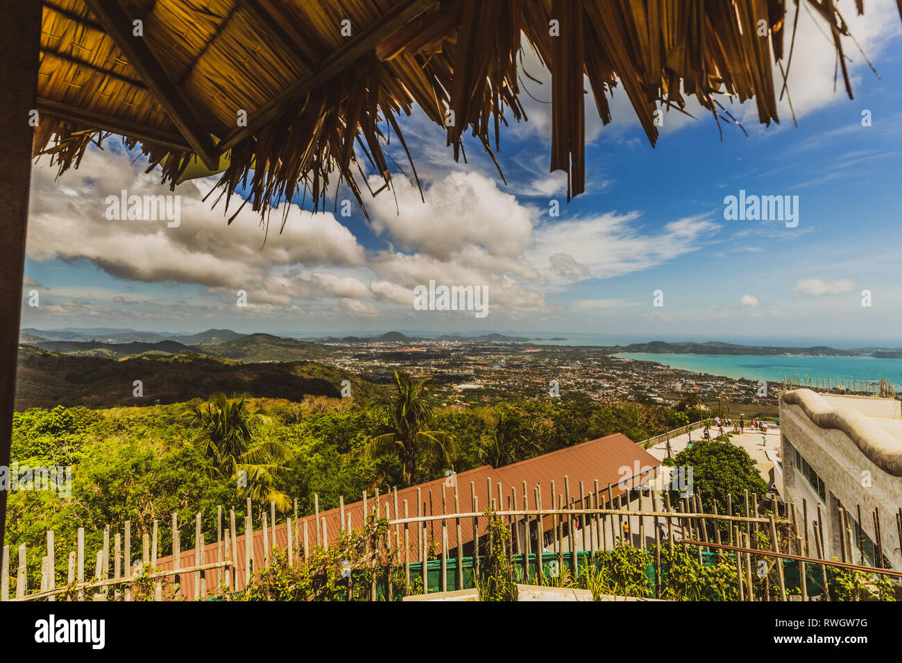 Phuket View from Big Buddha Stock Photo - Alamy