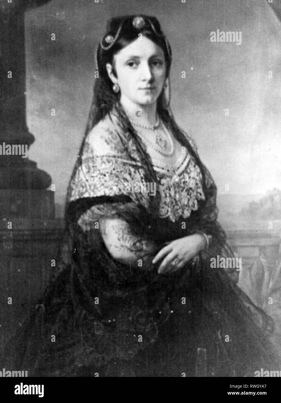 Polish lady in waiting hi-res stock photography and images - Alamy