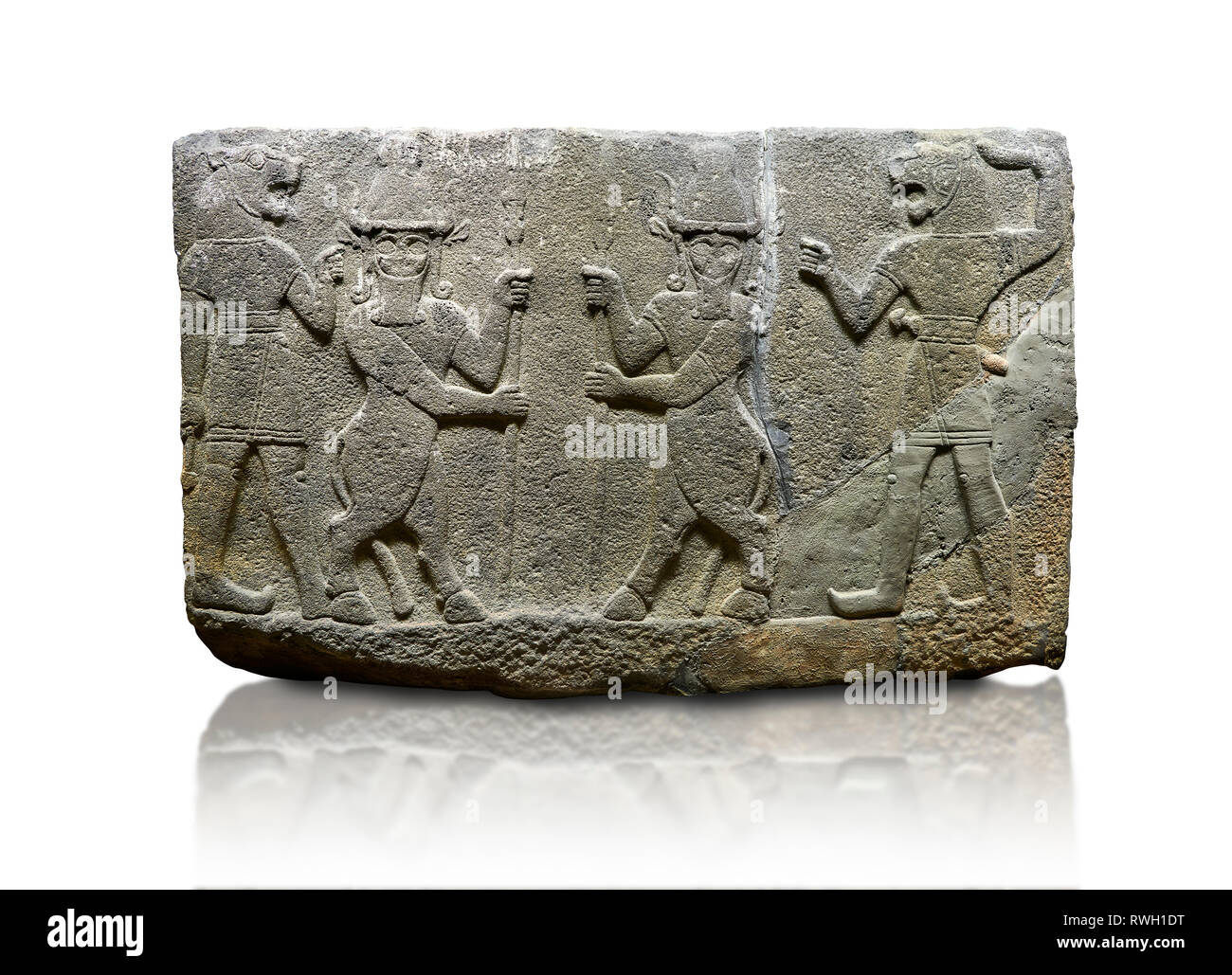 Picture & image of Hittite relief sculpted orthostat stone panel of ...