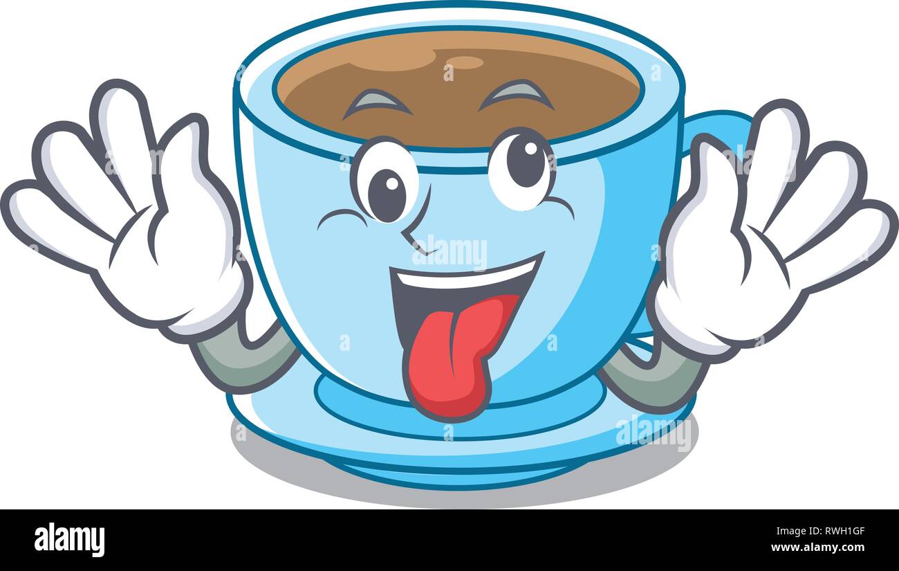 Crazy milk tea isolated with the mascot Stock Vector Image & Art - Alamy