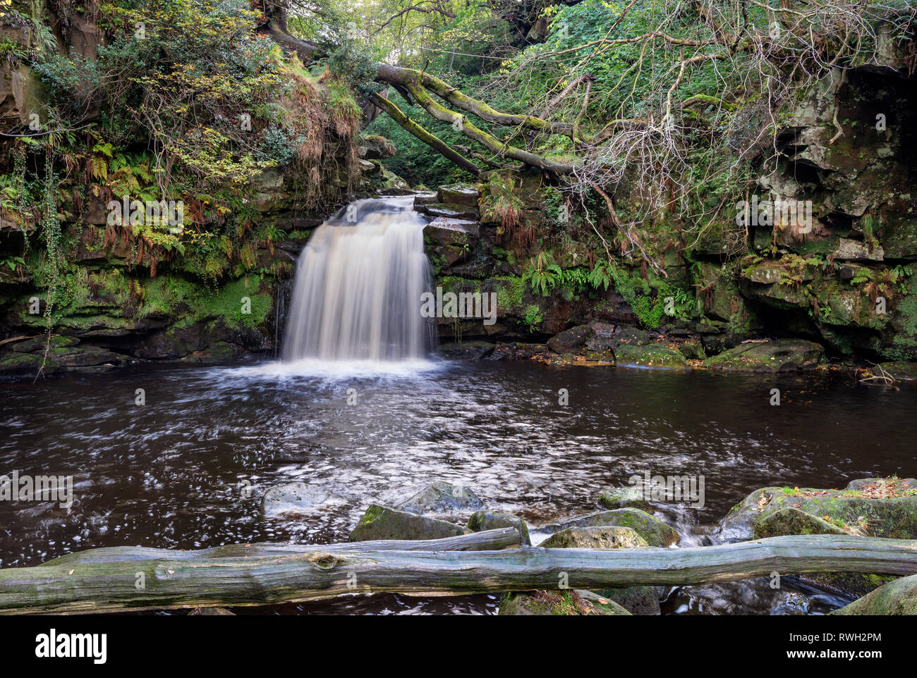 Thomason Foss near Goathland on the North York Moors Stock Photo - Alamy