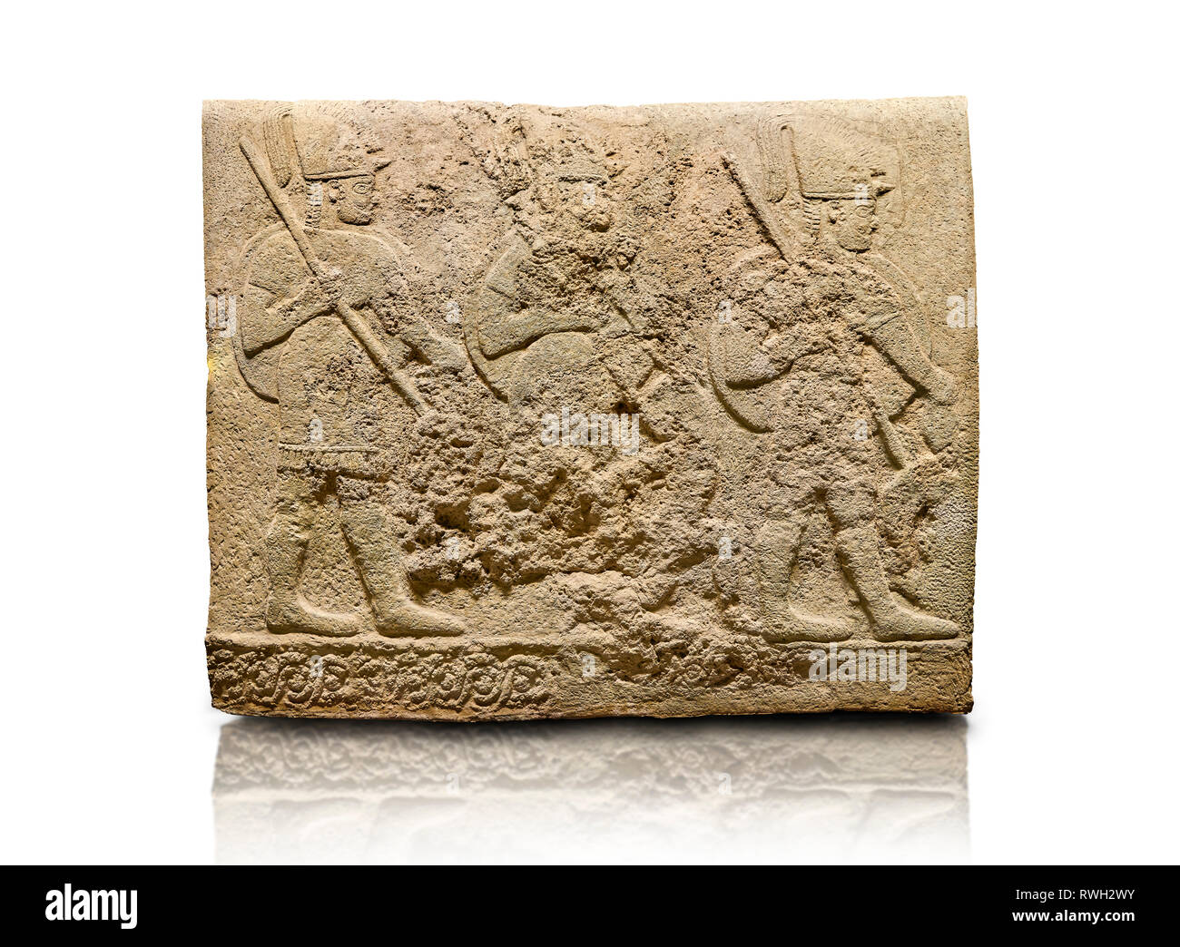 Hittite sculpted orthostats of Long Wall Limestone, Karkamıs, (Kargamıs ...