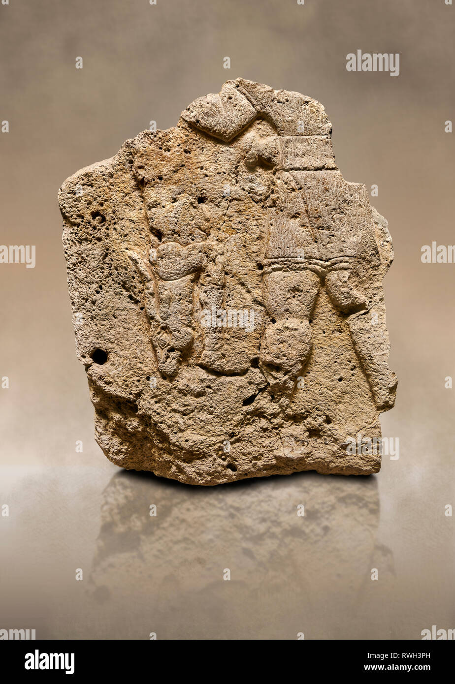 Photo of Hittite relief sculpted orthostat stone panel of Long Wall ...