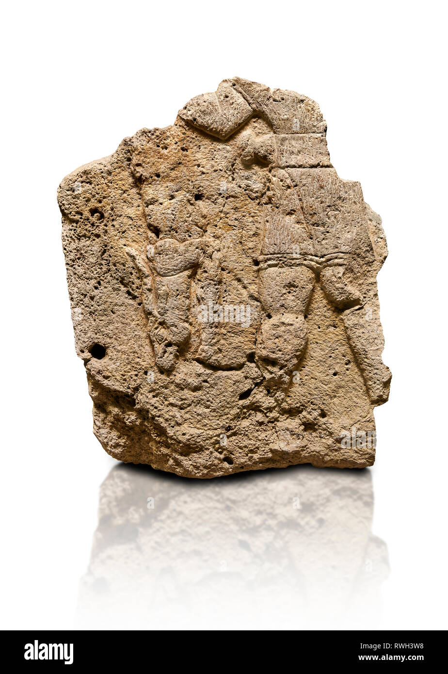 Hittite relief sculpted orthostat stone panel of Long Wall Limestone ...