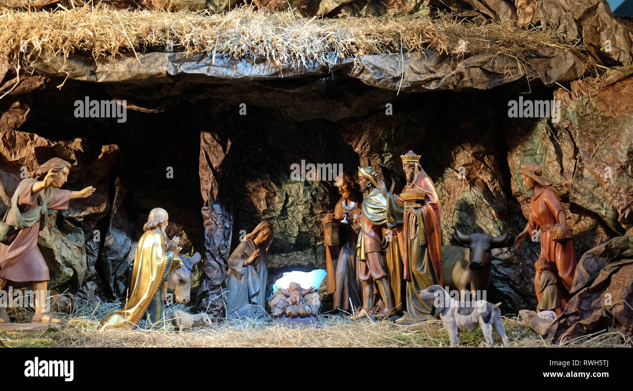 Jesus birth artwork hi-res stock photography and images - Alamy