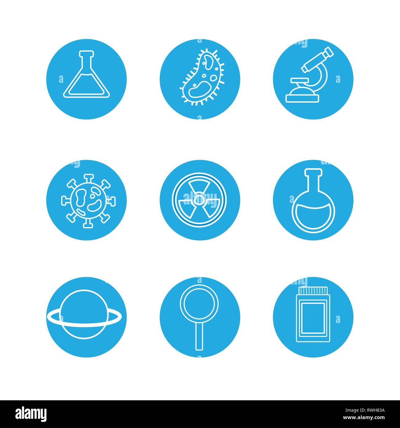 laboratory tool science Stock Vector Image & Art - Alamy