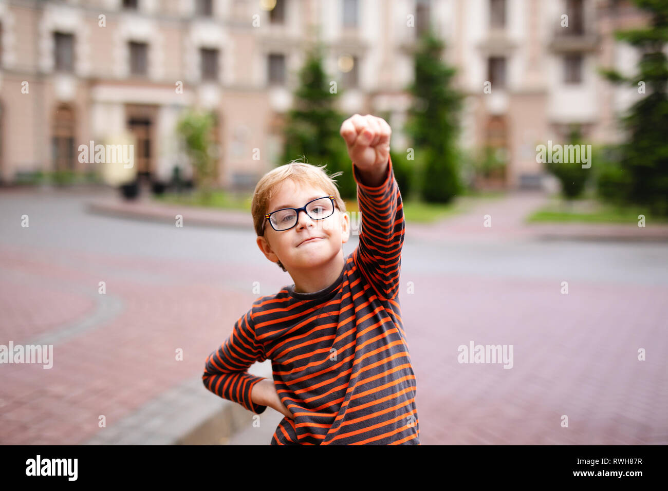 Boy Wearing A Union Jack Flag High Resolution Stock Photography and ...