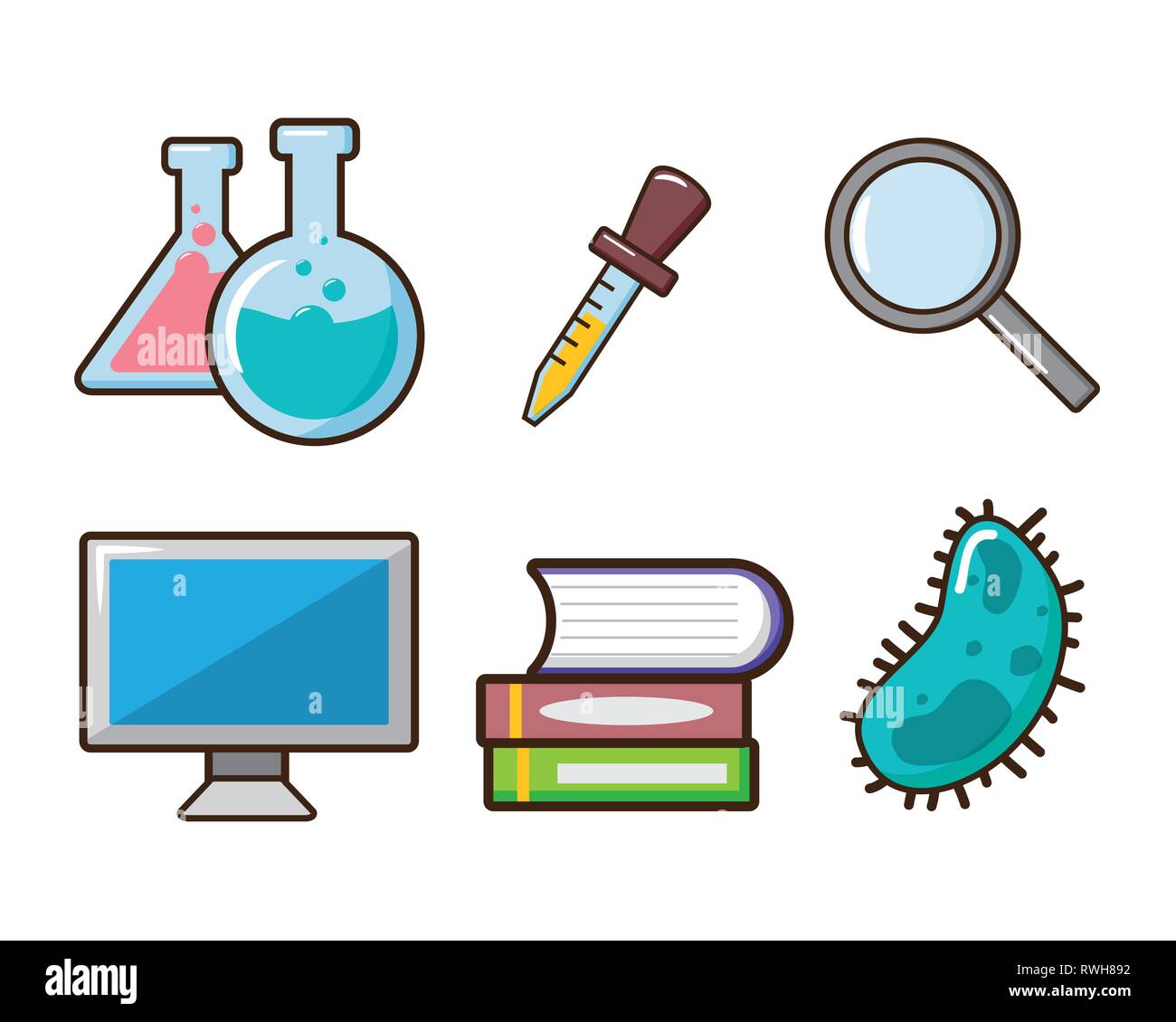laboratory tool science Stock Vector Image & Art - Alamy