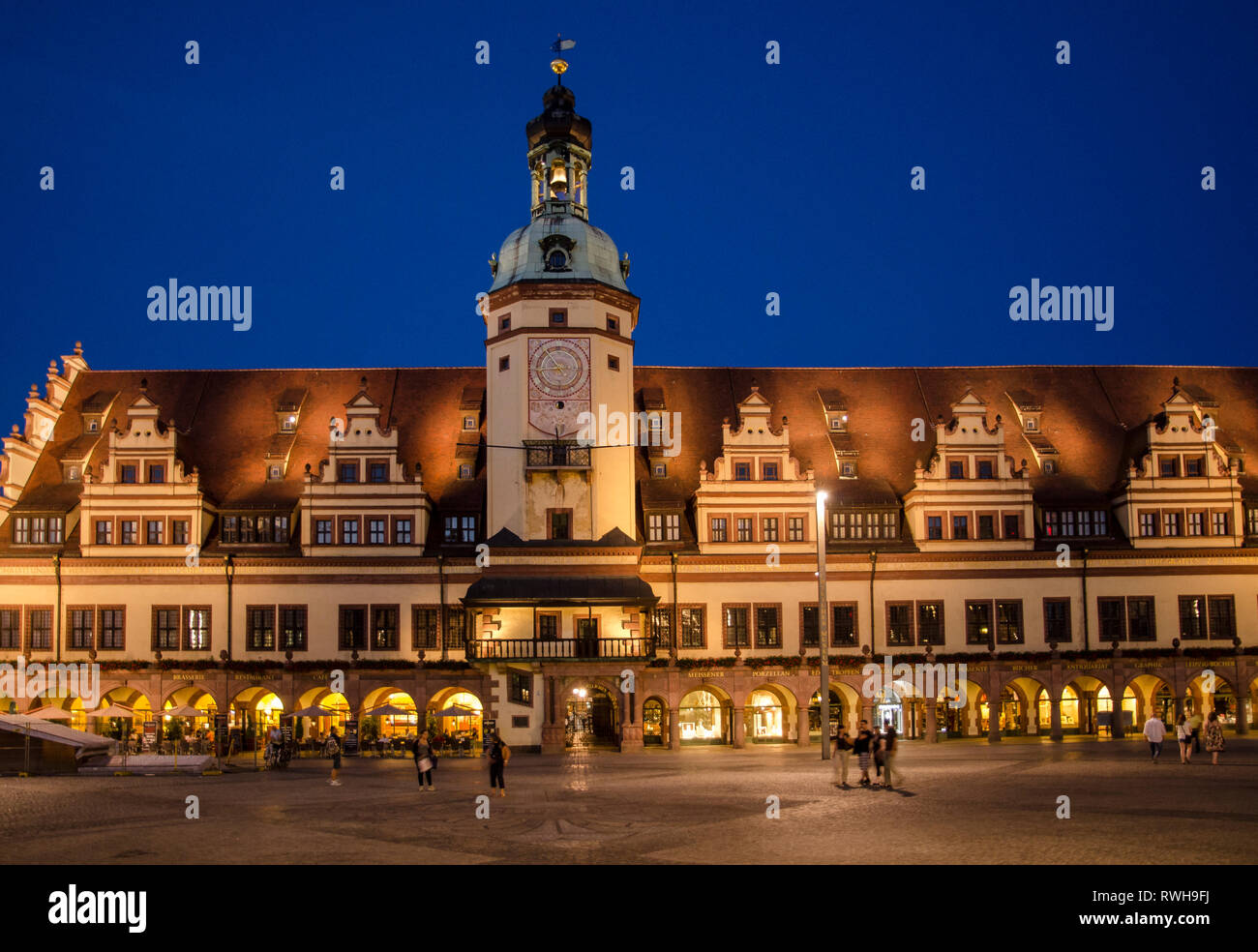 Altes Rathaus , Leipzig, Leipzig, Sachsen, Deutschland Stock Photo - Alamy