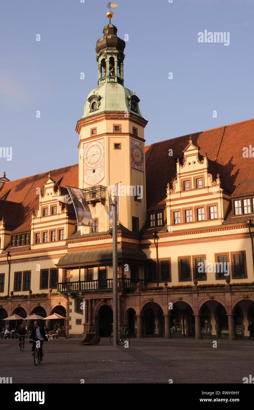 Altes Rathaus , Leipzig, Leipzig, Sachsen, Deutschland Stock Photo - Alamy