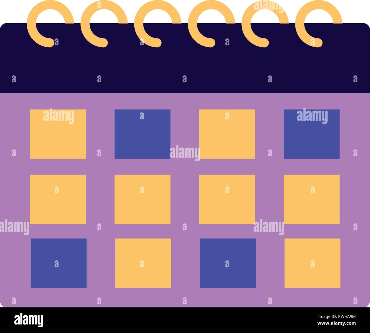 calendar reminder plan Stock Vector Image & Art - Alamy