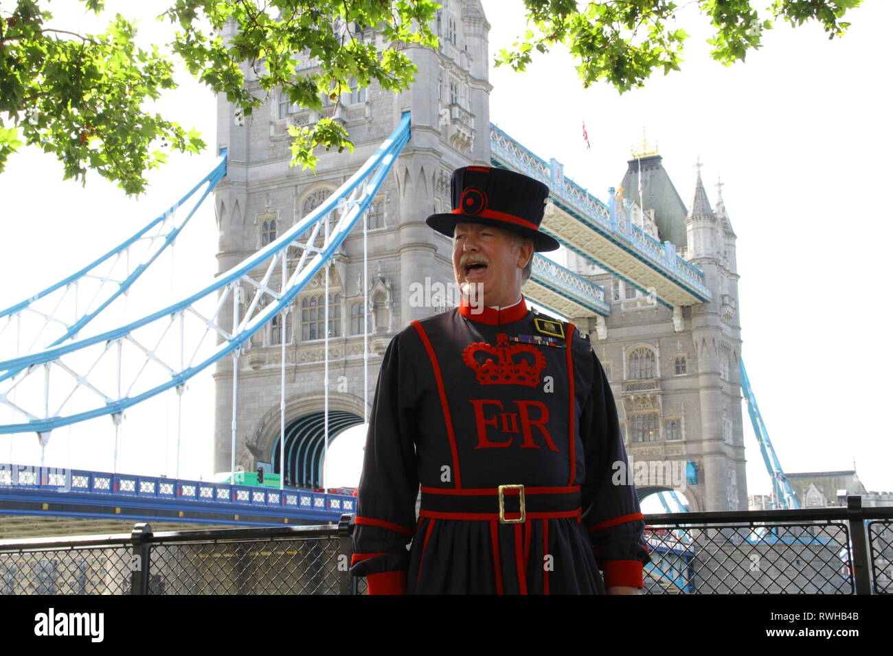 Portrait of a beefeater hi-res stock photography and images - Alamy