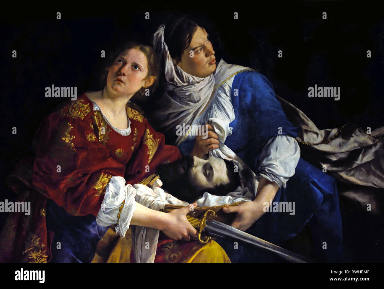 Judith holofernes gentileschi hi-res stock photography and images - Alamy