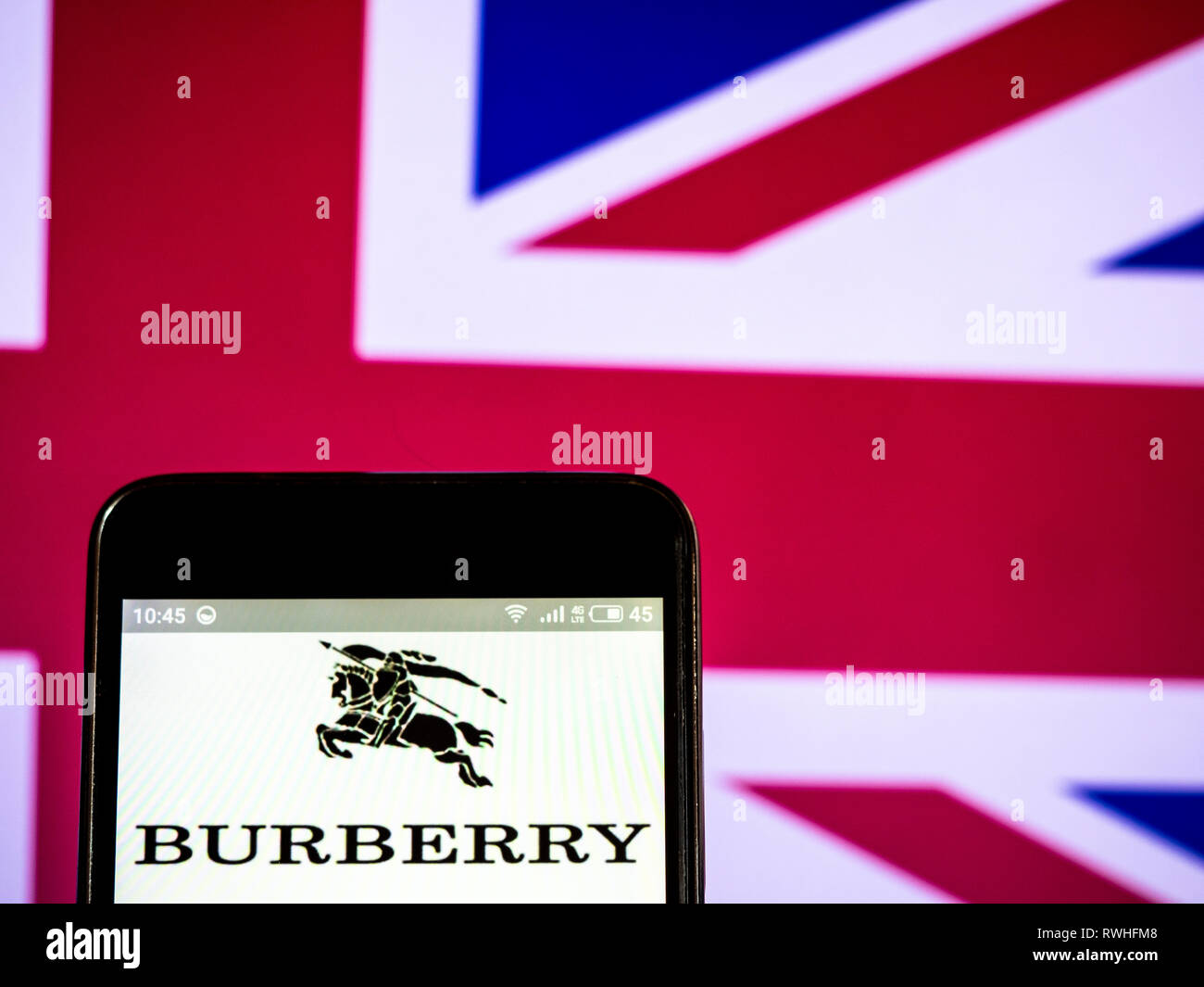 Burberry group plc hi-res stock photography and images - Alamy