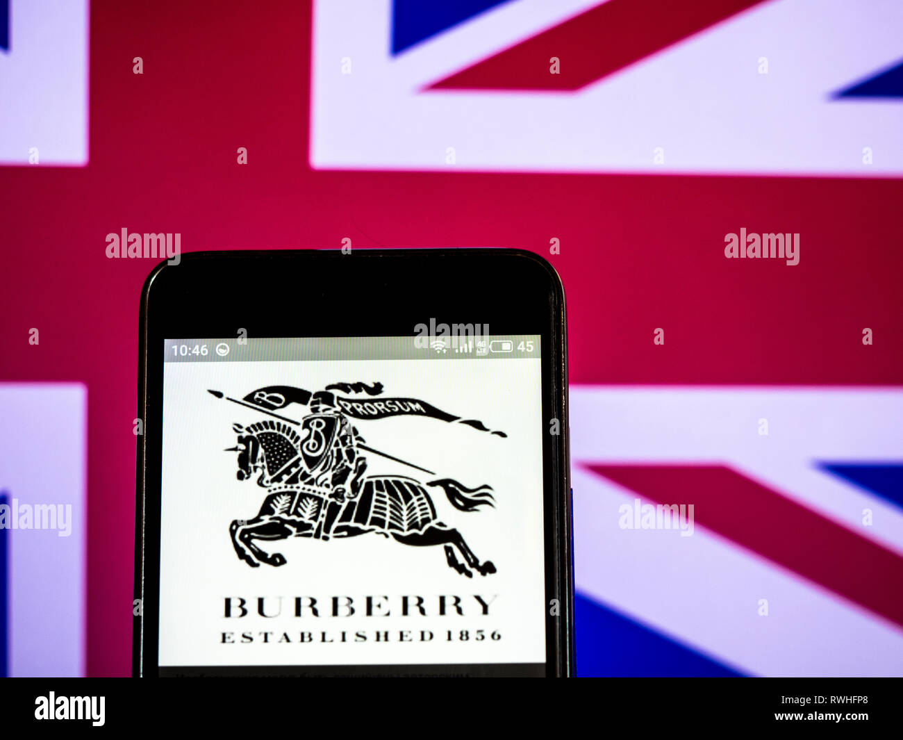 Burberry group plc hi-res stock photography and images - Alamy