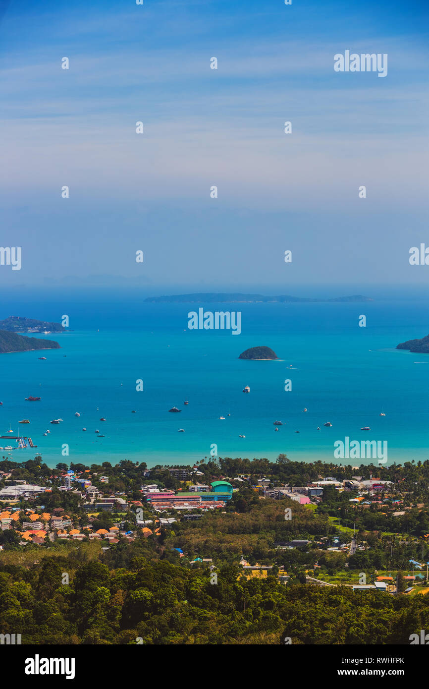 Phuket View from Big Buddha Stock Photo - Alamy