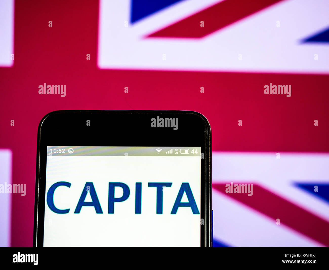 Capita logo hi-res stock photography and images - Alamy