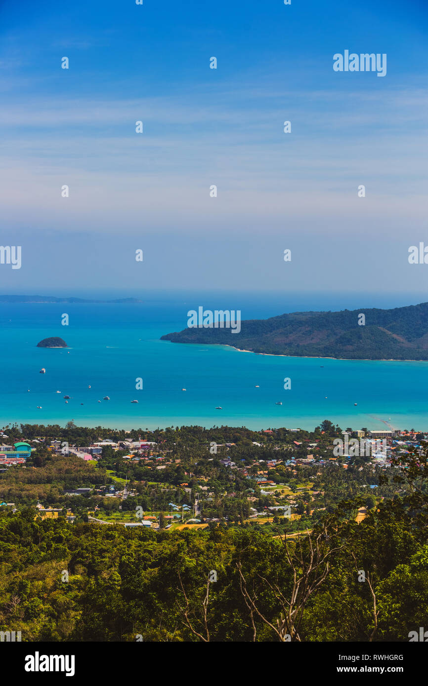 Phuket View from Big Buddha Stock Photo - Alamy