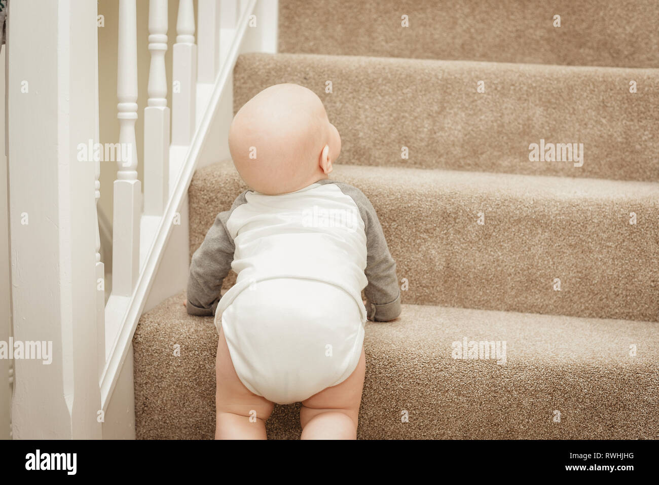 Crawling stairs hi-res stock photography and images - Alamy