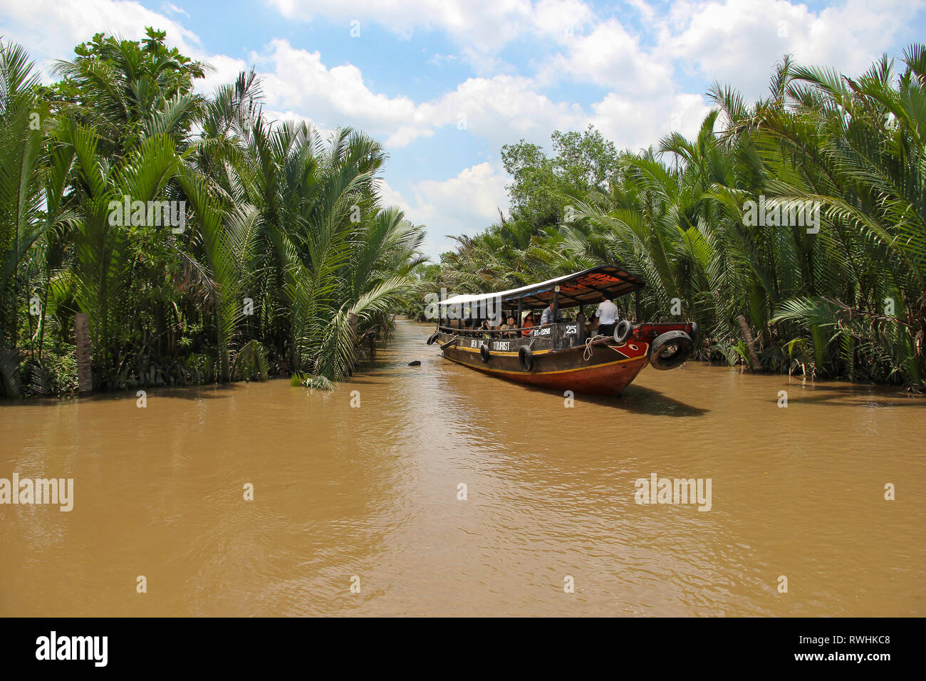 Mekong river channel hi-res stock photography and images - Alamy