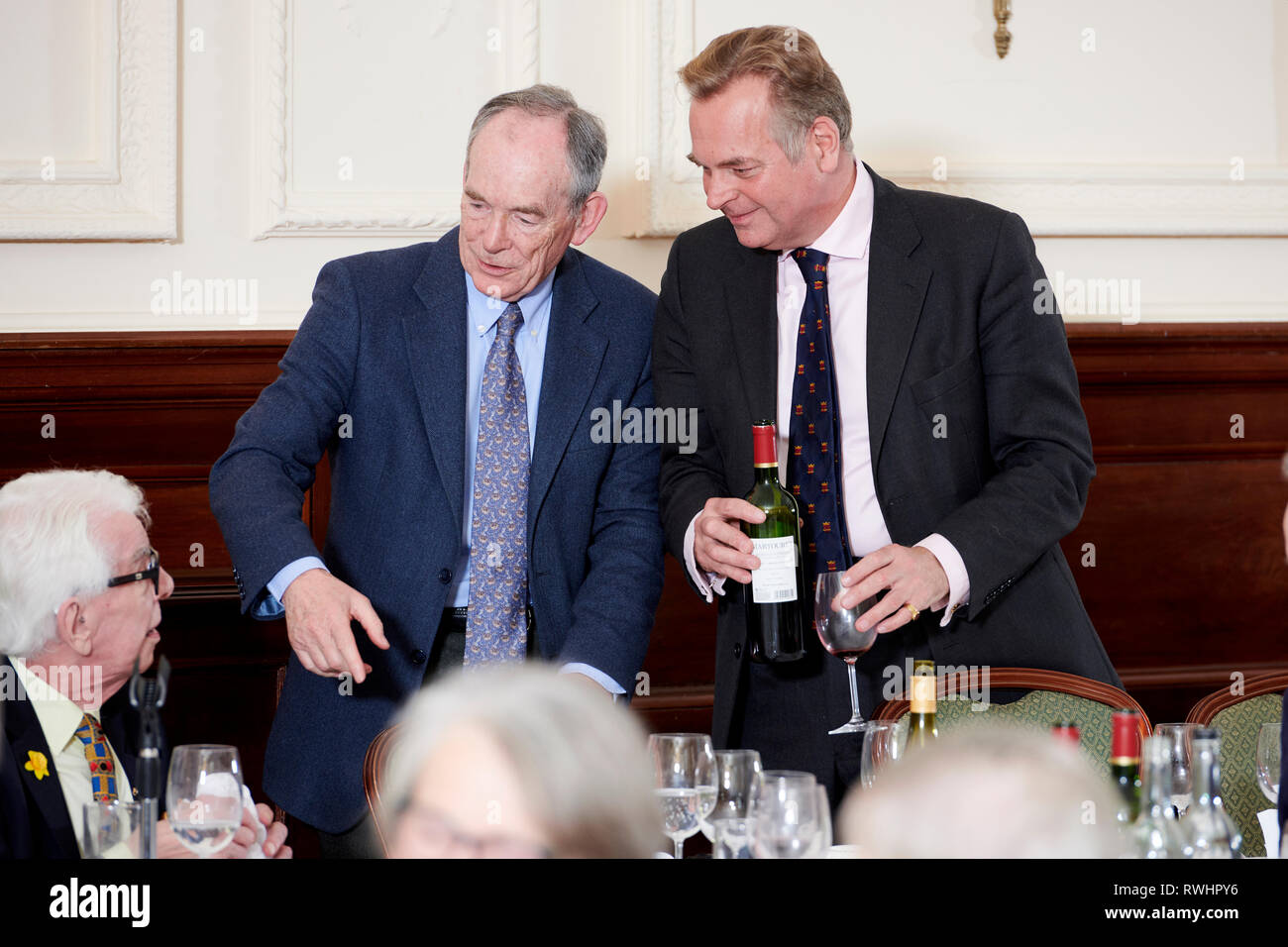 Barry Cryer, Simon Jenkins & George Courtauld at the Oldie Literary ...