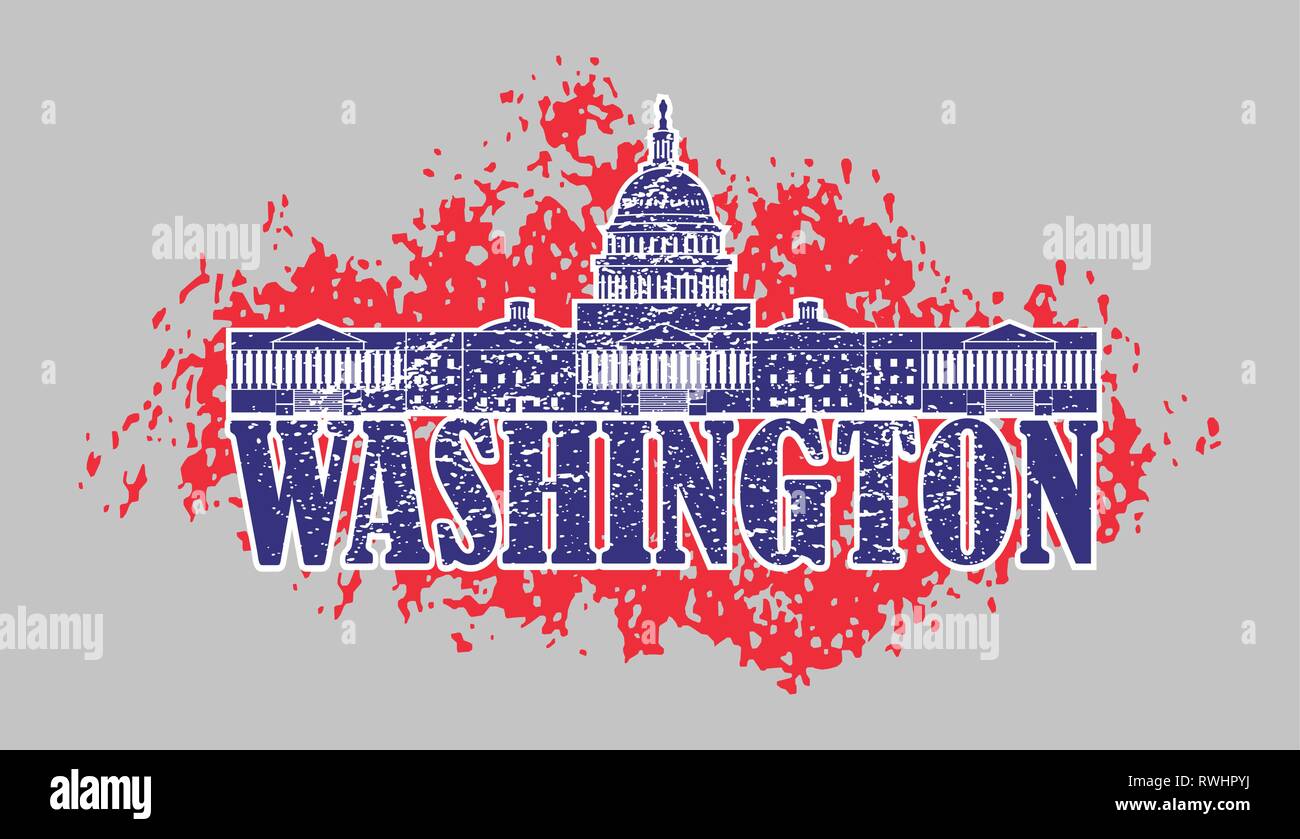 Washington dc usa capital Stock Vector Images - Alamy