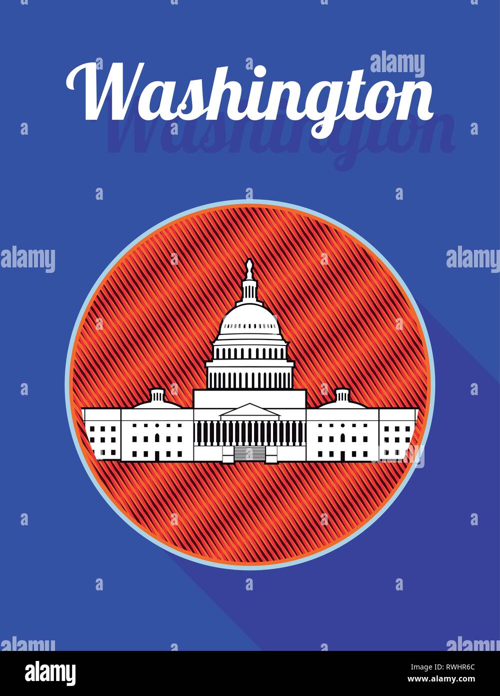 House of congress washington Stock Vector Images - Alamy