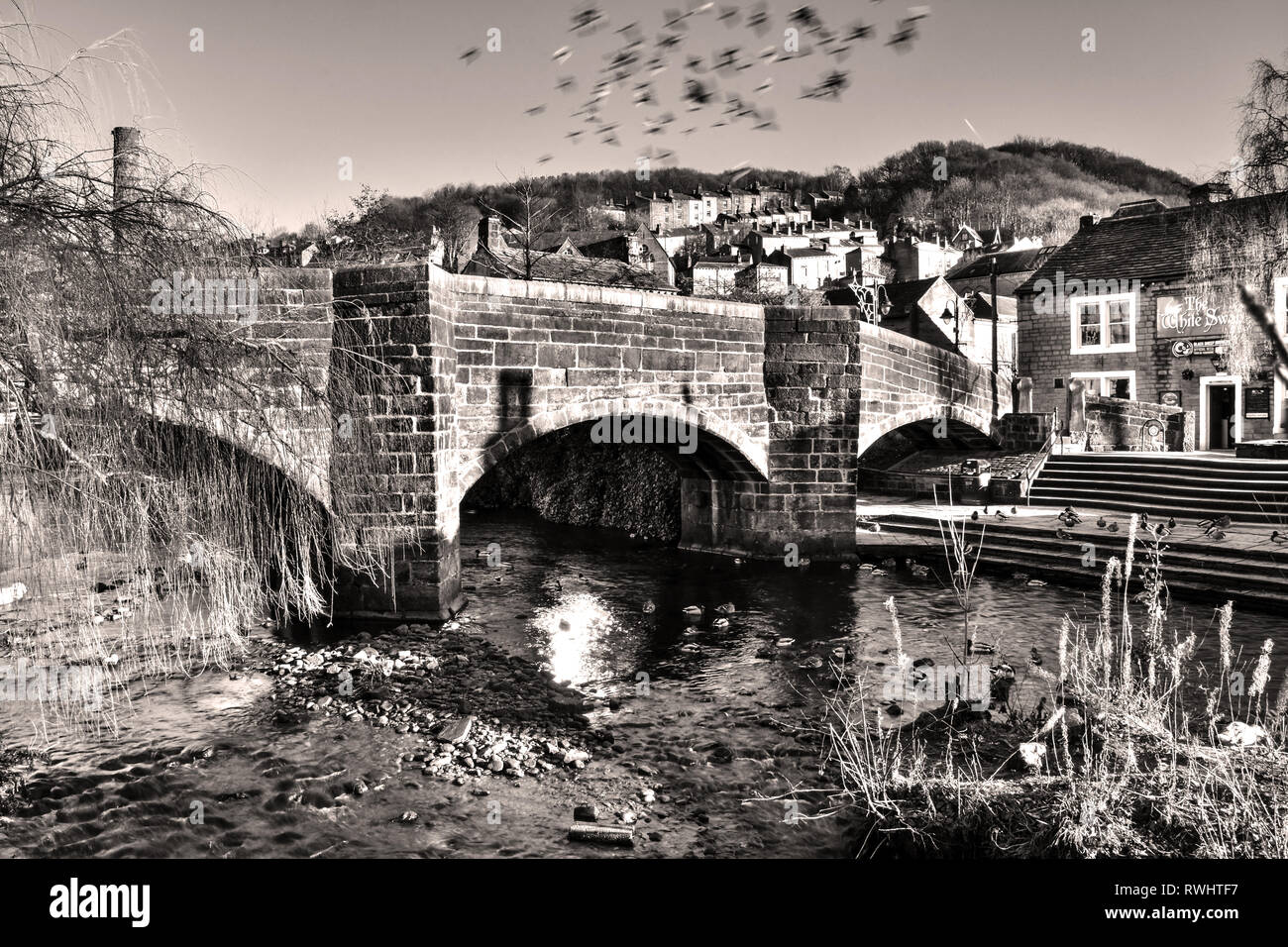 Old town hebden bridge hi-res stock photography and images - Alamy