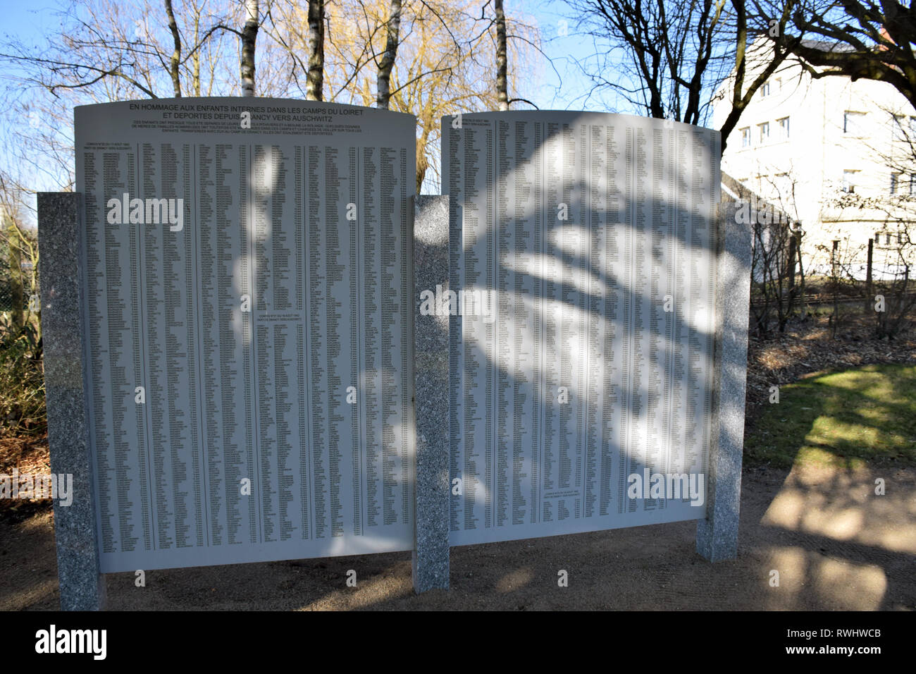 Pithiviers Jewish memorial, France. Over 16,000 Jewish & adults passed ...