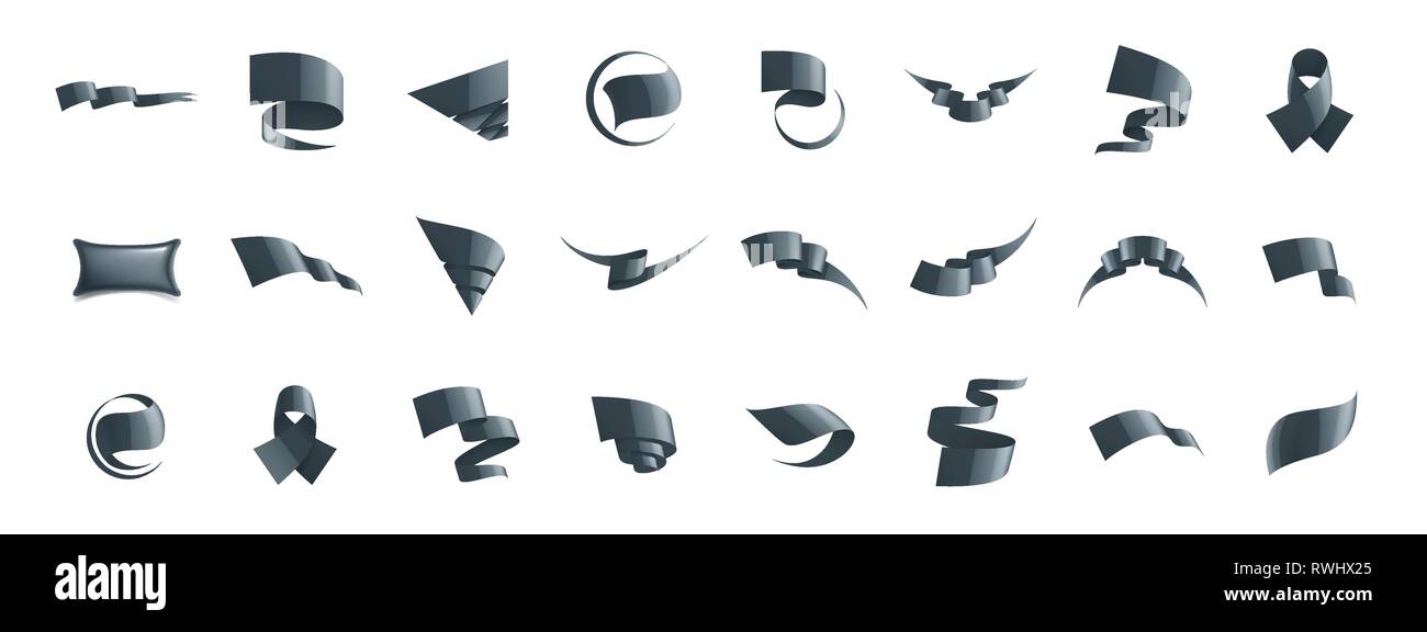 black sticker on white background. Vector illustration Stock Vector ...