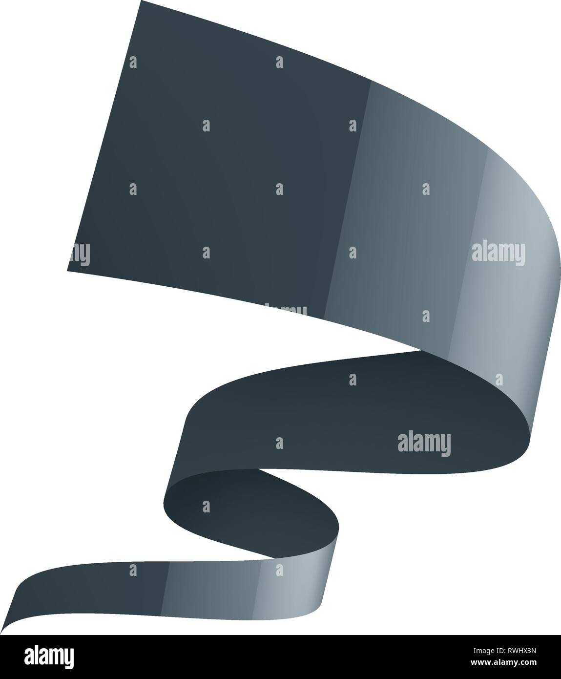 black sticker on white background. Vector illustration Stock Vector ...