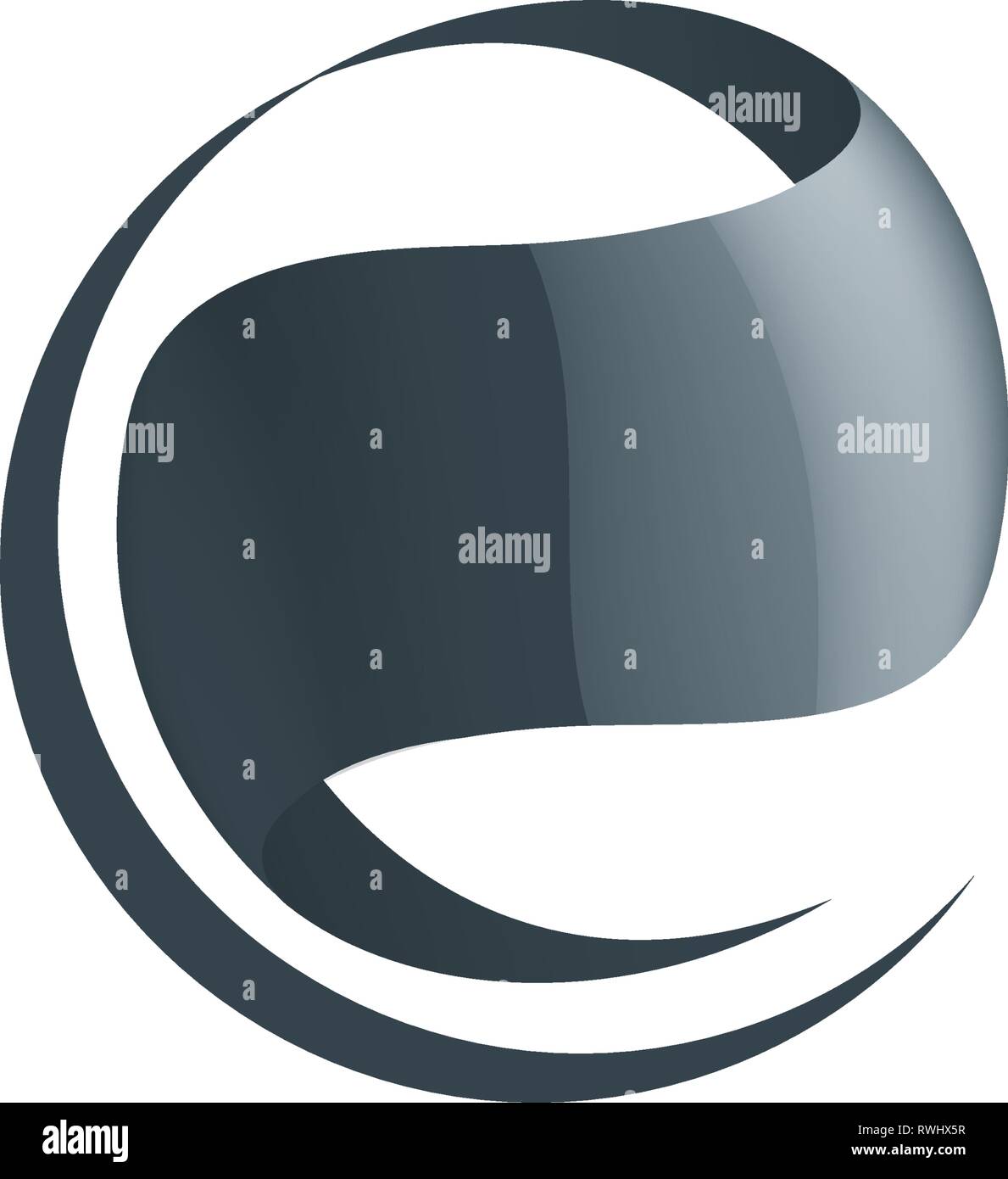 black sticker on white background. Vector illustration Stock Vector ...