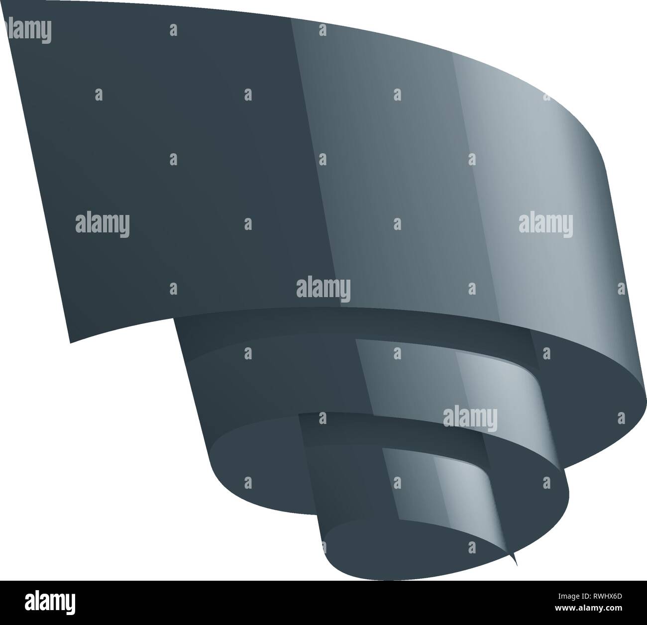 black sticker on white background. Vector illustration Stock Vector ...